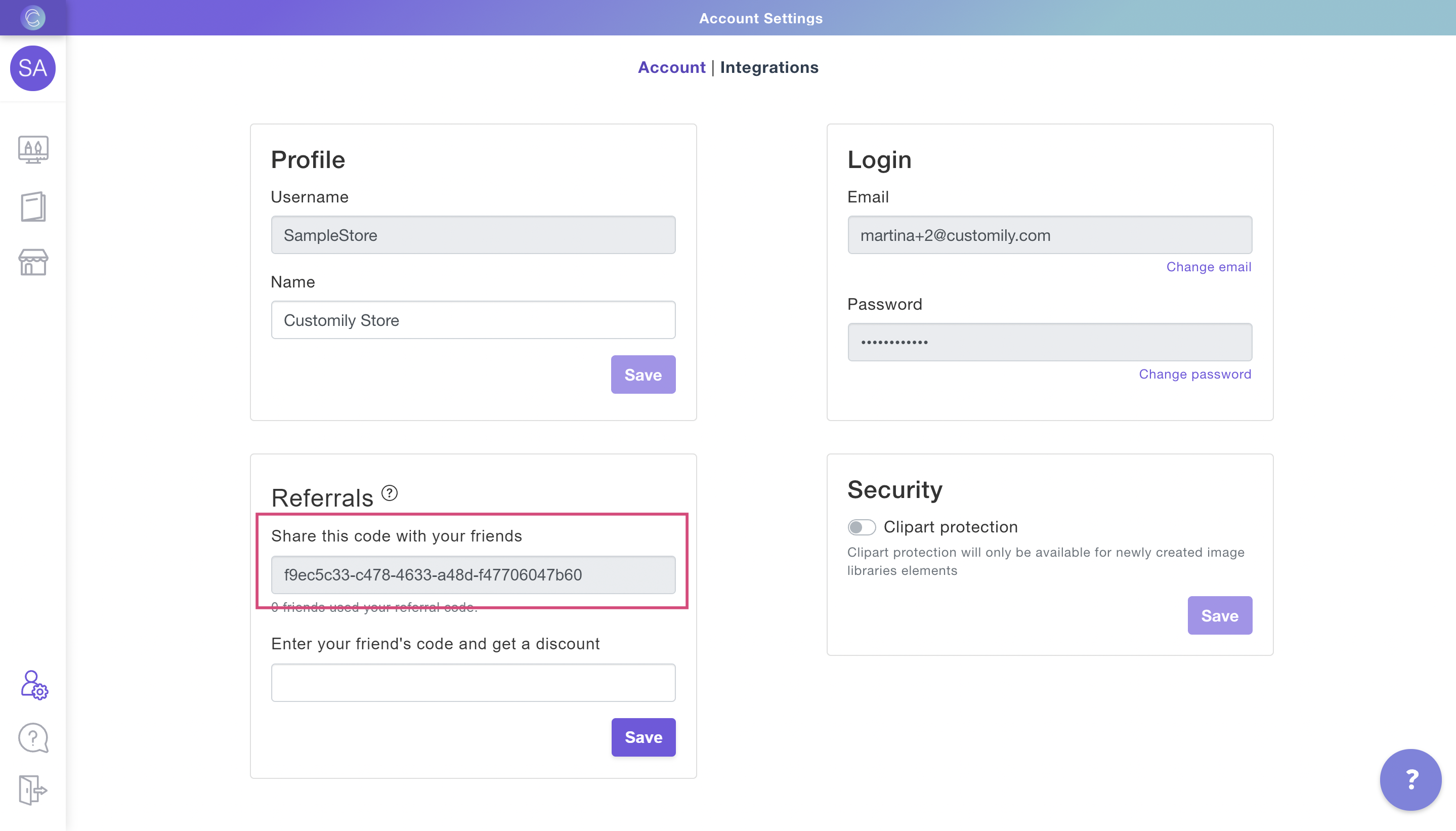 Customily Friend Referral Program – Customily