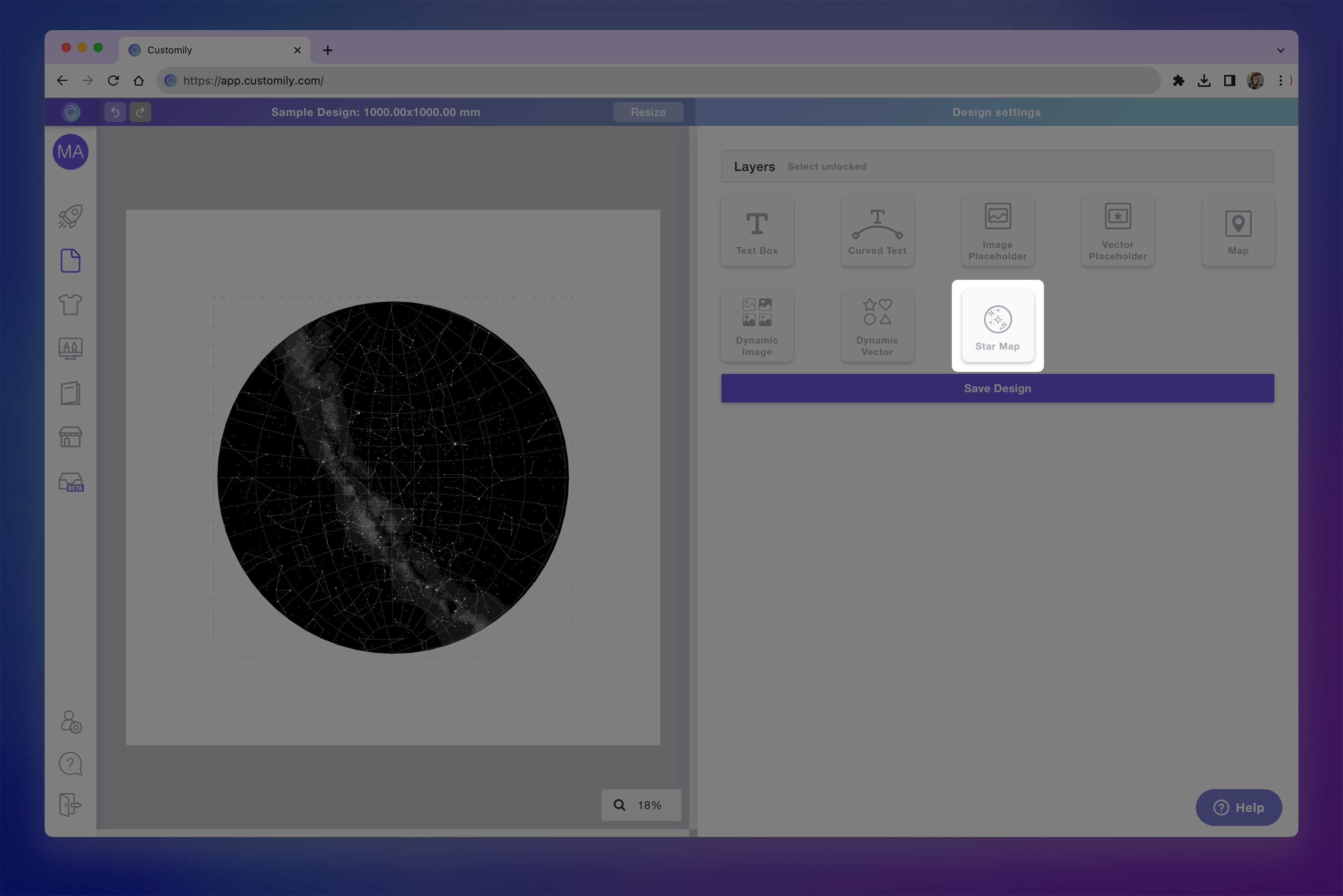 Star Map – Customily