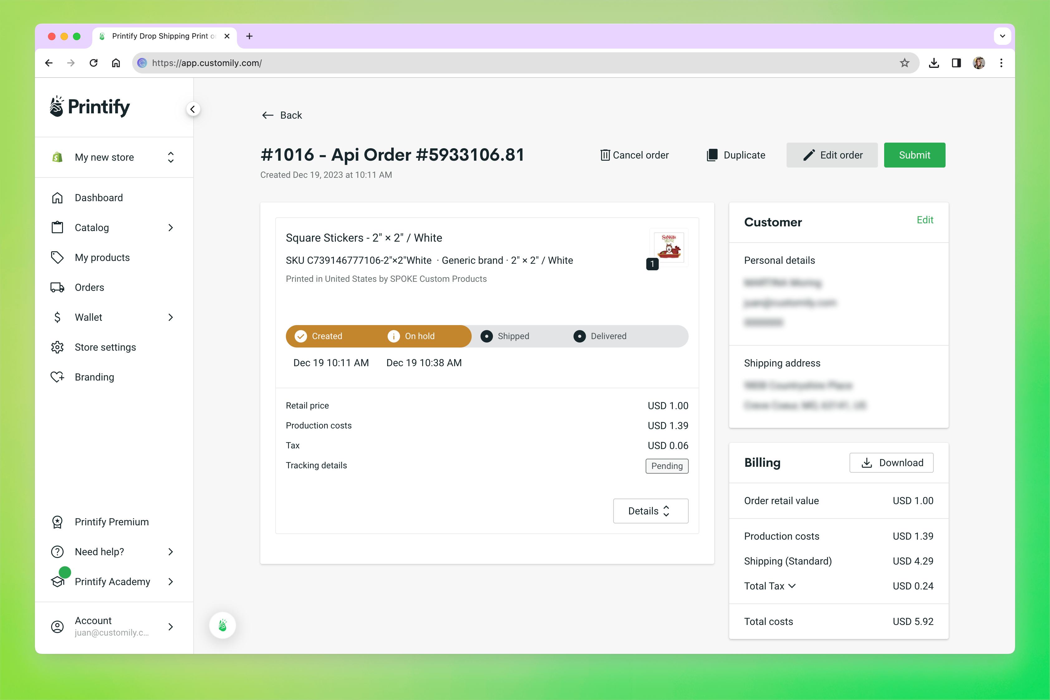 How does the integration with Printify work? – Customily